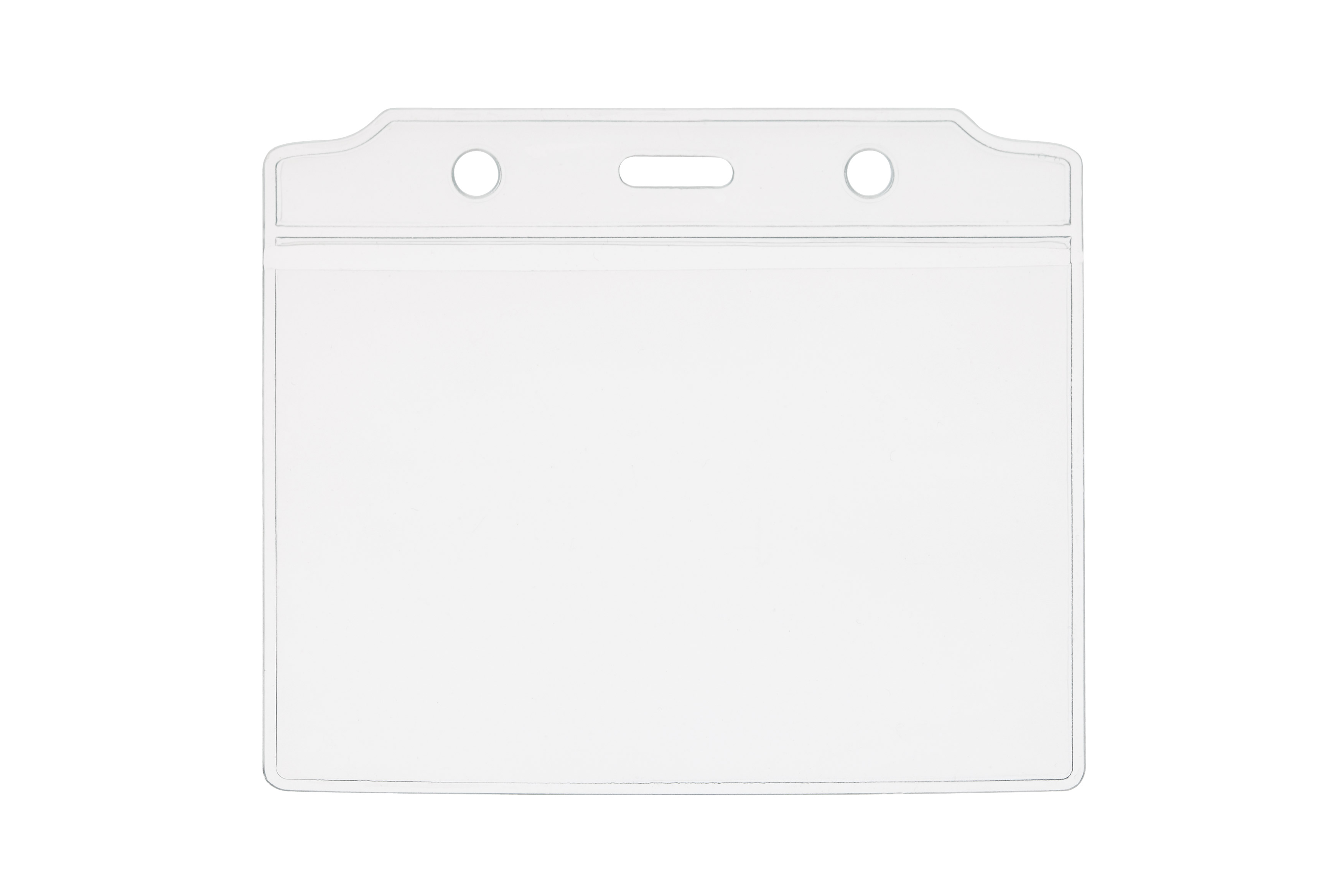 Plastic ID Holders with 9 x 5cm insert size card holder