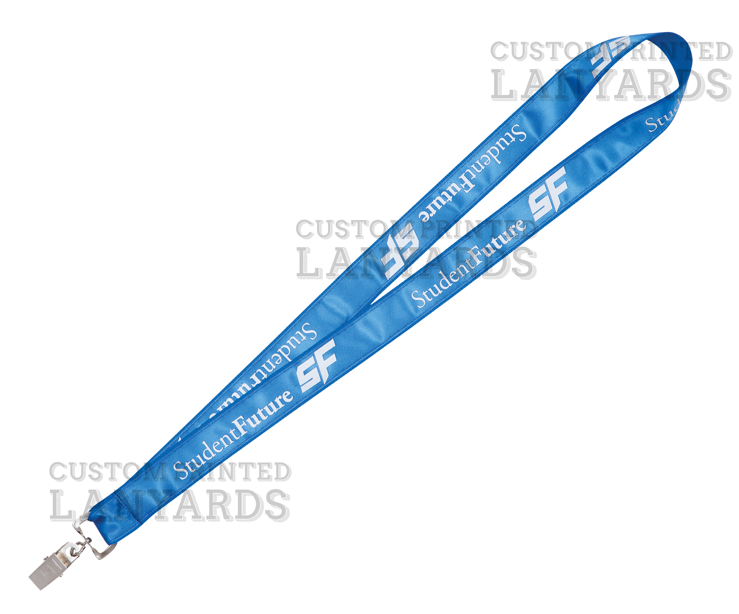 Conference lanyards in a popular polyester/satin style