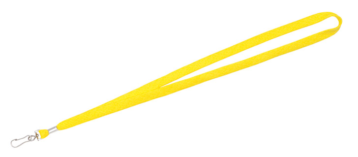 Yellow Lanyards are bright coloured lanyards for easy identification